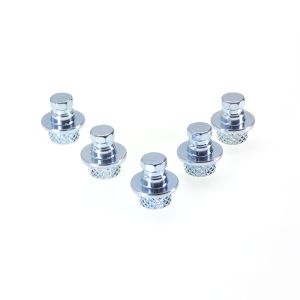 Quality Custom Knurled Positioning Column M2.0-M16 Blue Zinc Plated for sale