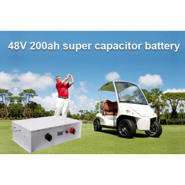Quality Super Capacitor Battery Module For Golf Cart 48v 200ah With Custom Color Capacity for sale