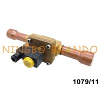 Quality 1079/11 1-3/8'' Solder Refrigeration Solenoid Valve DC24V AC220V for sale