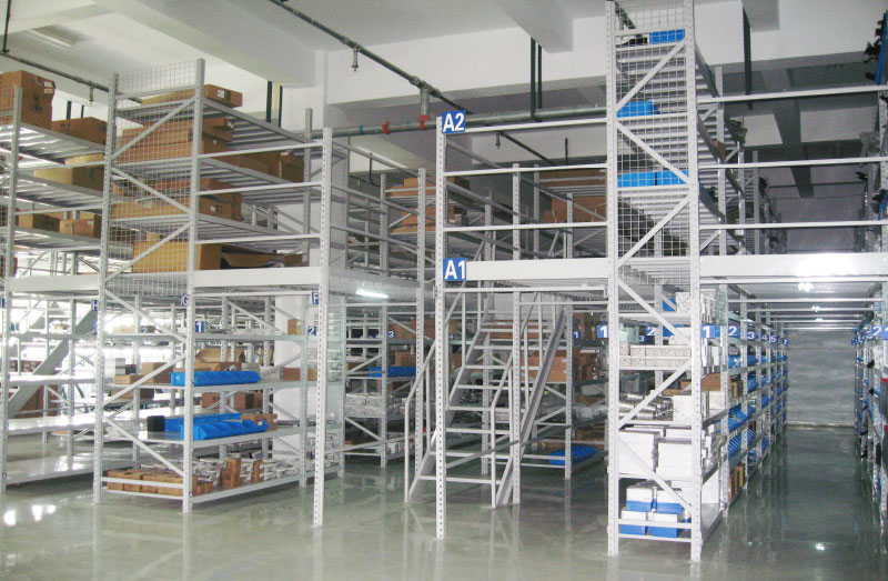 Mezzanine Rack for automobile 4s stores Warehouse Storage Rack