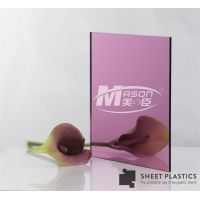 Quality Decorative Gold Rose Gold Siver 2mm 3mm Mirror Acrylic Sheet For Laser Cutting for sale
