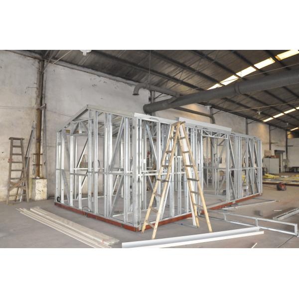 Quality Prefabricated House , Light Steel Modular Villa , Portal Frame Buildings for sale