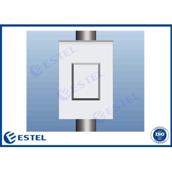 Quality Double Wall 9U ISO9001 Outdoor Pole Mount Enclosure for sale