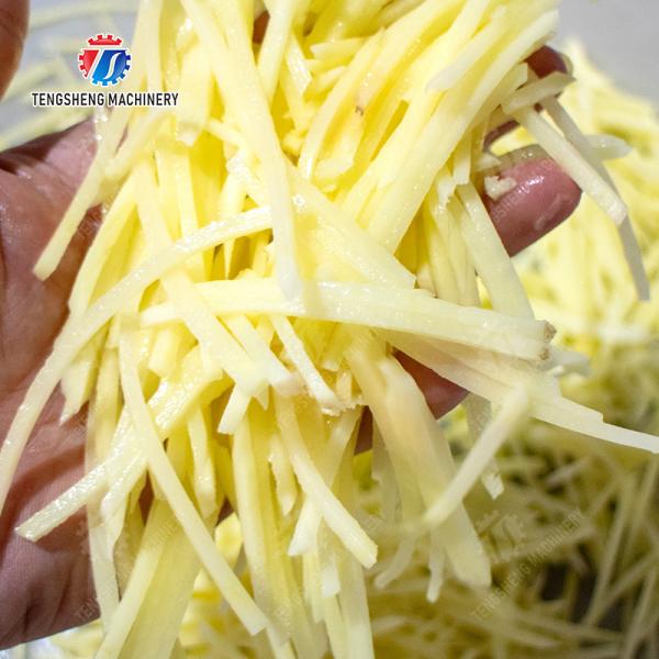 Quality Shredding machine Ginger Potato Carrot radish Bamboo shoots Cutting for sale