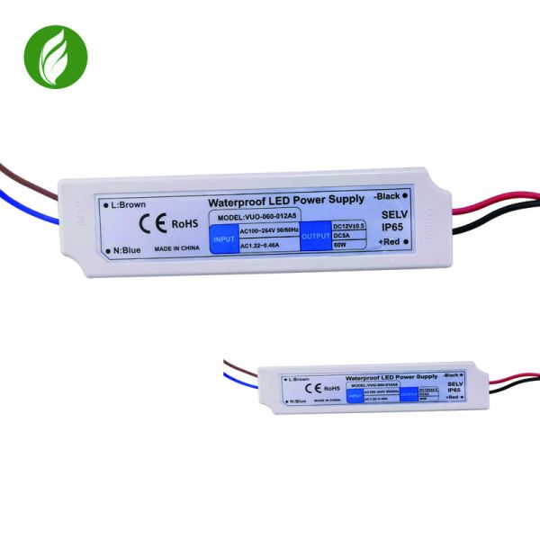 Quality Waterproof IP67 12V Strip Light LED Driver Lightweight For Refrigerator for sale
