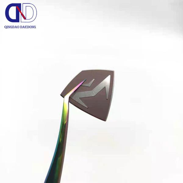 Quality High Gloss Metal Label for Customized Stainless Steel Nameplate in Electrical Products for sale