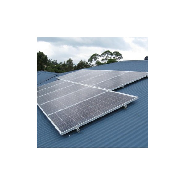 Quality Reliable Structure Metal Roof Solar Mounting Systems With Simple Short Rails for sale