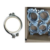 Quality Dust Removal Heavy Duty Pipe Clamps With Silicone / EPDM Sealing Ring for sale