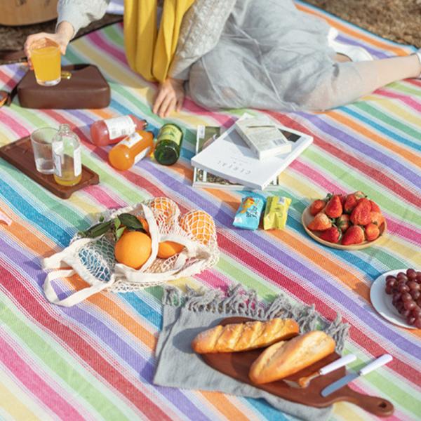 Quality Foldable Moisture Proof Oversized Picnic Blanket Acrylic Fabric Custom Camping for sale