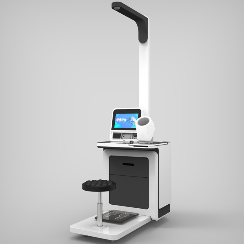 Quality Multi-Function Health Check-up Kiosk for Clinic Data Transmission via Wifi for sale