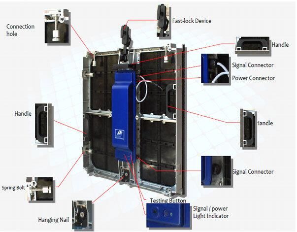 P4.81 Stage Led Screens Board , High Brightness Led Display Rental For Concert