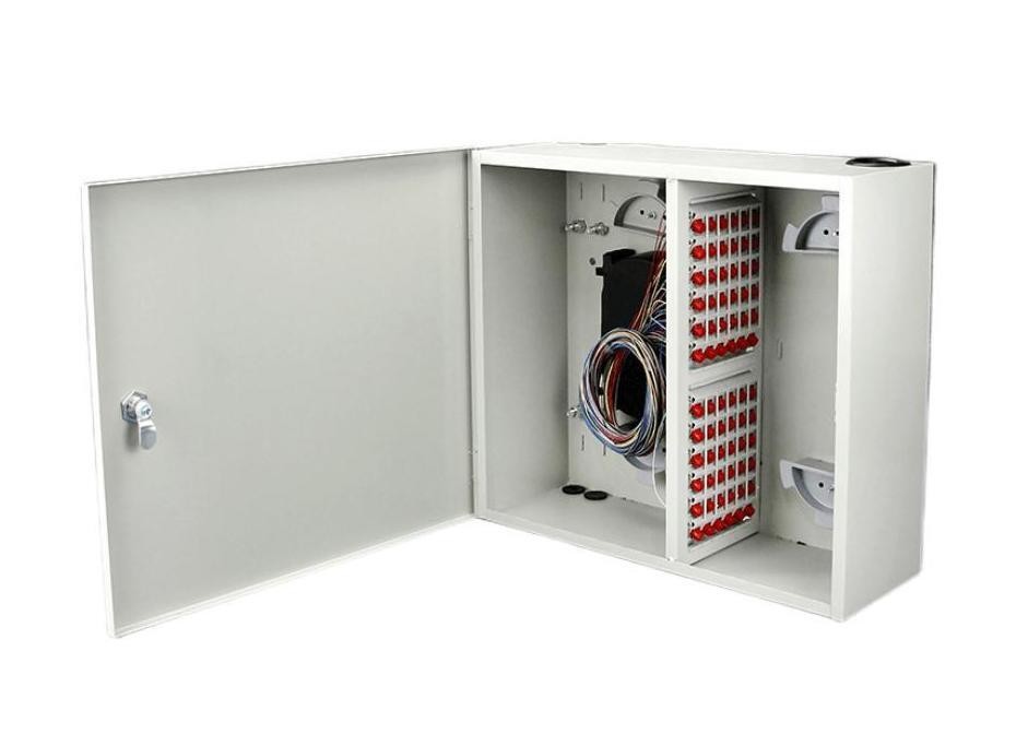 Quality ODF Wall Mount Fiber Enclosure Distribution Box FC 72F 72 Port Single Door for sale
