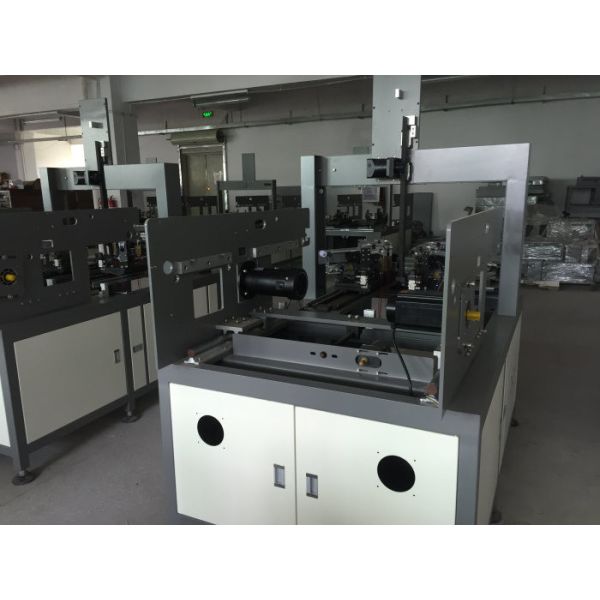 Quality Stable Corner Pasting Machine , Cake Box Making Machine Firm Structure for sale