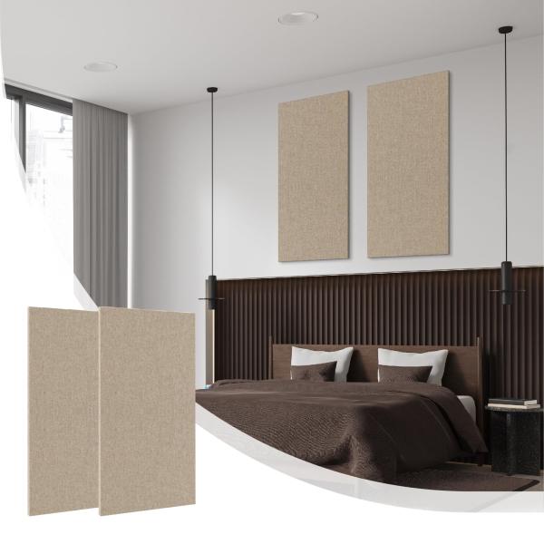 Quality Fabric Acoustic Panel Polyester Fiber Fabric Wrapped Sound Panels for sale