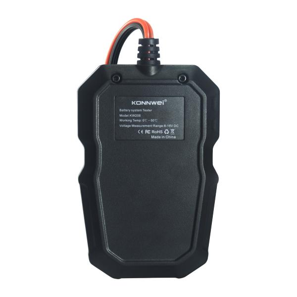 Quality KW208 Konnwei 12V 100-2000CCA Car Rechagrer Tester for sale