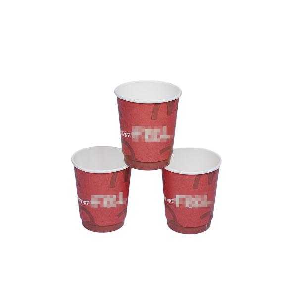 Quality Eco-friendly Biodegradable Disposable Coffee Paper Cup Customized with Customer for sale