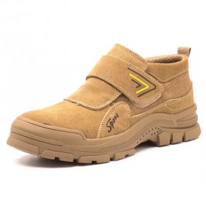 Quality Yellow High Heat Resistant Boots Unisex Steel Toe Work Boots For Welders for sale