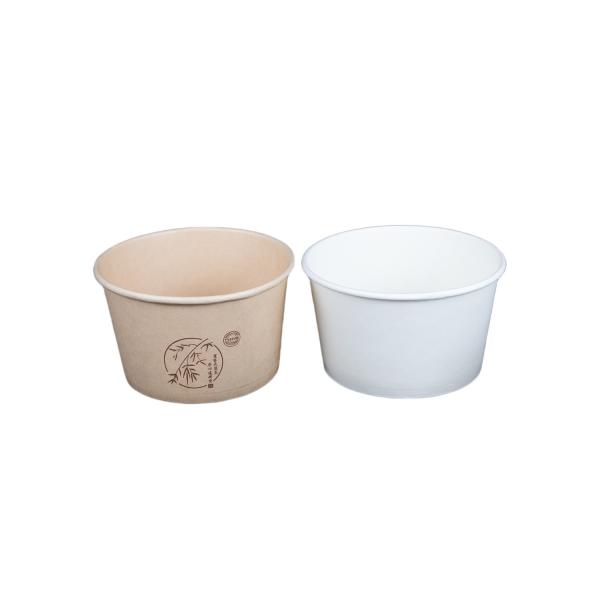Quality Food Grade Takeout Food Container Paper Bowl Customization and Bicolor for sale