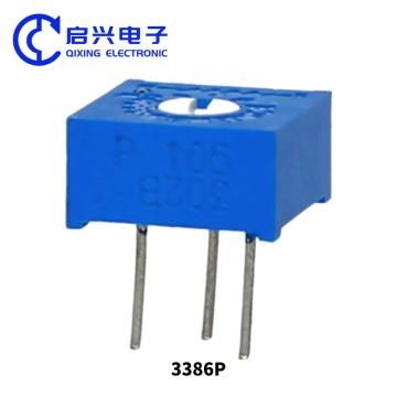 Quality 3386 Series Single Turn Potentiometer 10k Ohms Withstand Voltage 500V for sale