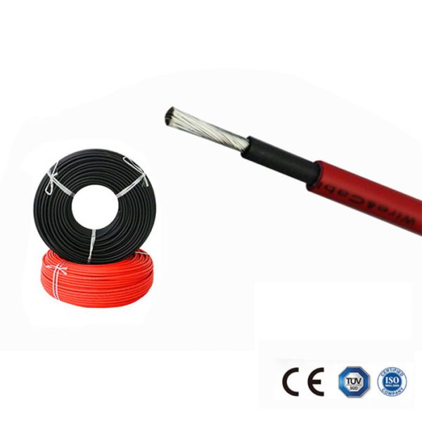 Quality XLPE Dual Insulated 4mm Solar Cable / Solar Power Cables For Solar System for sale