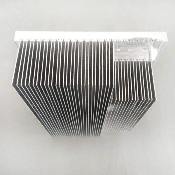 Quality Bonded Fin Electronic Heat Sink Rectangle Shape Aluminum Material for sale