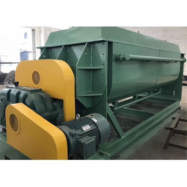 Quality SUS304 Industrial Paddle Dryer / 11KW Horizontal Drying Machine for sale
