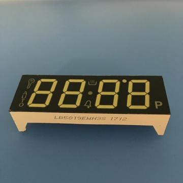 Quality Black Face 4 Digit 7 Segment LED Display Ultra White For Gas Cooker for sale