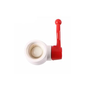 Quality 2 Way Straight Through Type Manual PVC Ball Valve UPVC Fixed Control Flow Water for sale