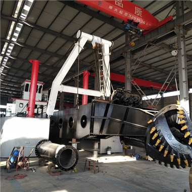 Quality Moving Trolley Optional Cutter Suction Dredger for Lake Sand Harvesting for sale