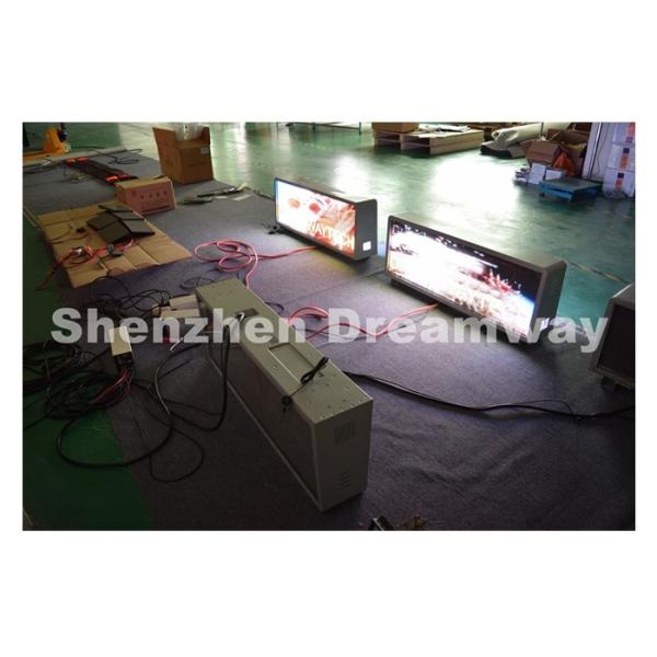 Quality 7000 Nits P 5 SMD2727 Taxi Screen Advertising with 3G / WIFI / USB Control for sale
