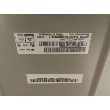 Quality AUO P430HVN01 1 RGB Large Display Monitor , 400CD 52P LVDS Giant Lcd Screen for sale