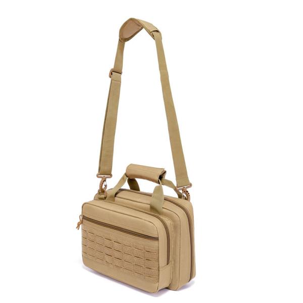 Quality Laser Cut MOLLE Mounted Single Pistol Bag Camouflage Pattern for sale