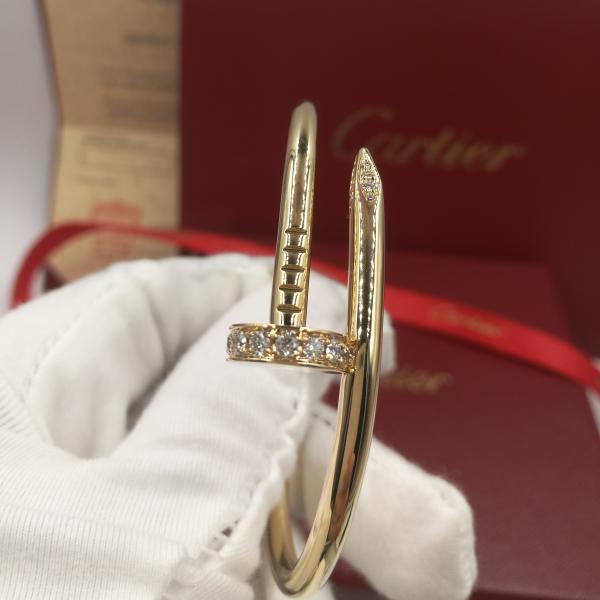 Quality B6048617 Juste Un Clou Bracelet 18k Yellow Gold With Diamonds for sale