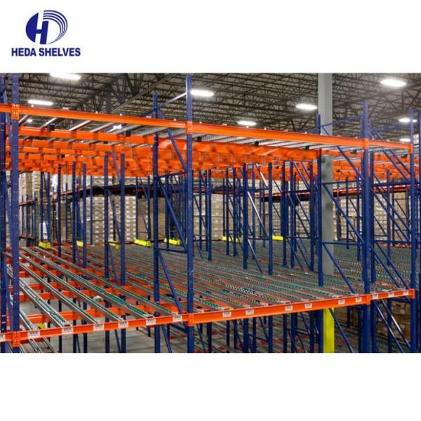 Quality Commercial Storage Carton Flow Racking System Size Customized for sale