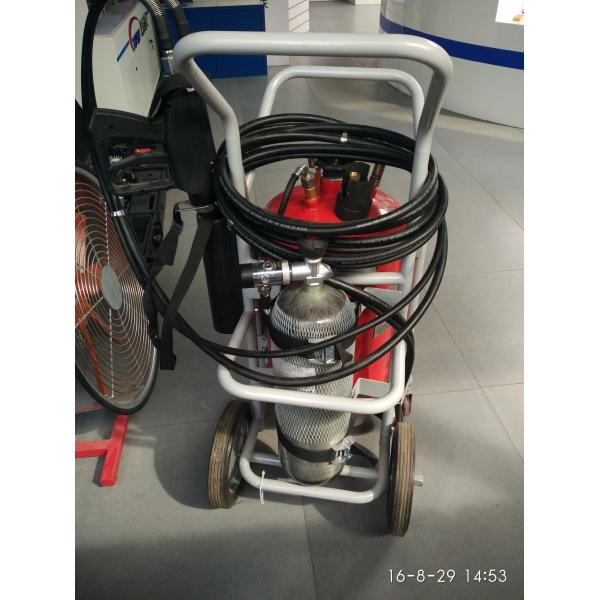 Quality Fire Fighting Trolley Water Mist Extinguisher Stainless Steel Casing for sale