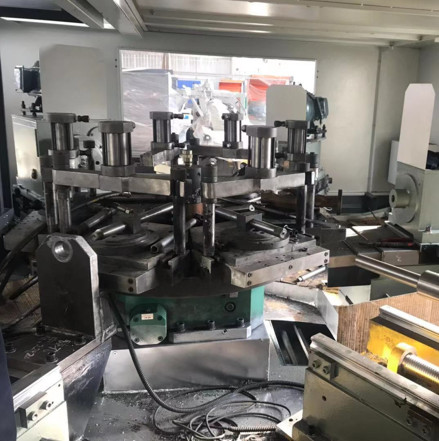 Quality High-precision Six-station Rotary Table Butterfly Valve Processing Machine for sale