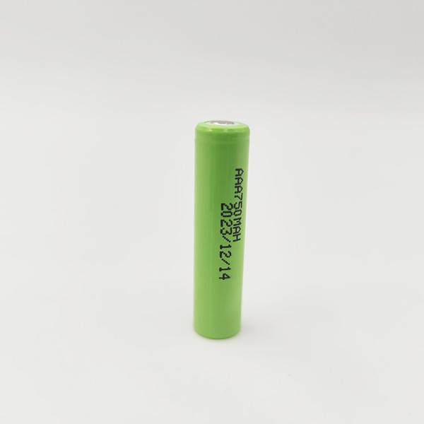 Quality High Temperature Ni-Mh Battery Cell ,AAA750mAh, Charge & Discharge Temperature -20°C ~ +70°C for sale