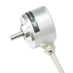 Quality Mini Size Single Turn Absolute Encoder IP65 External Diameter 38mm Solid Shaft for sale