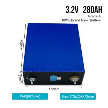 Quality Deep Cycle Solar Storage Lithium Battery 3.2V 280AH Solar Energy Storage for sale