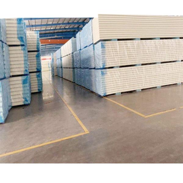 Quality Customized Polyurethane Composite Panels 50mm Insulated Exterior Wall Sandwich for sale
