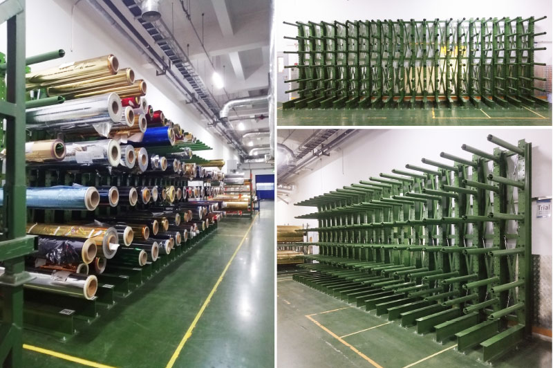 Cantilever Racking For roll materials
