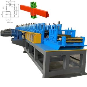 Quality 18.5KW P Beam Step Beam Roll Forming Machine For Warehouse Shelf for sale