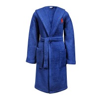 Quality Blue SPA Luxury Terry Cloth Robe Terry Cloth Housecoat For Home for sale