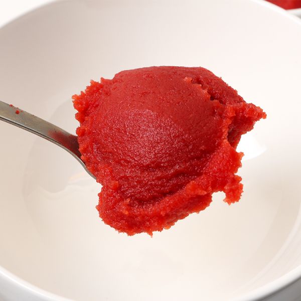 Quality Delicious 210g Ketchup in Cans High Brix 28-30% Tomato Paste Export Supplier for sale
