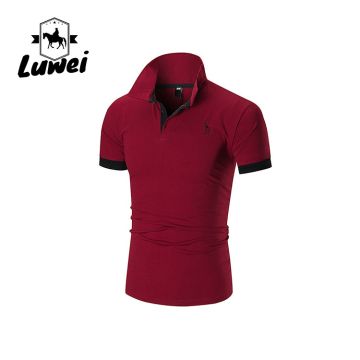 Quality Plus Size Cotton Polo T Shirts Muscle Collared Sublimation Fitted Soft Knit for sale