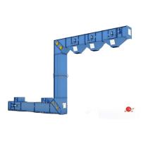 Quality Food Feed Chain Z Type Plastic 80L Continuous Bucket Elevator for sale