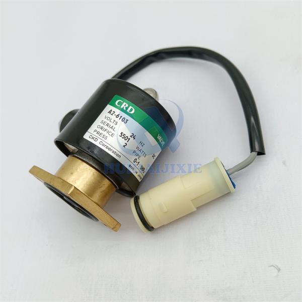 Quality High Quality Wheel Loader Parts Solenoid Valve 419-15-16910 23S-15-47221 For WA200-1 WA250-1 4191516910 23S1547221 for sale