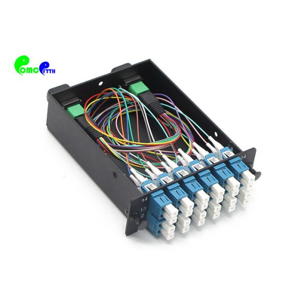 Quality MTP Cassette 1.2mm Thickness Fiber Optic Cassette Rack Mount Cassette For Connections for sale