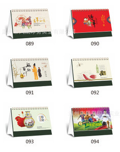 Quality Customed Logo Festival Designs Desk Calendar Premium Construction Desk Calendar for sale