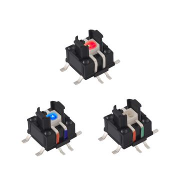 Quality SMT 7x7x7 RGB LED Push Button Switch 30mA 30VDC for sale